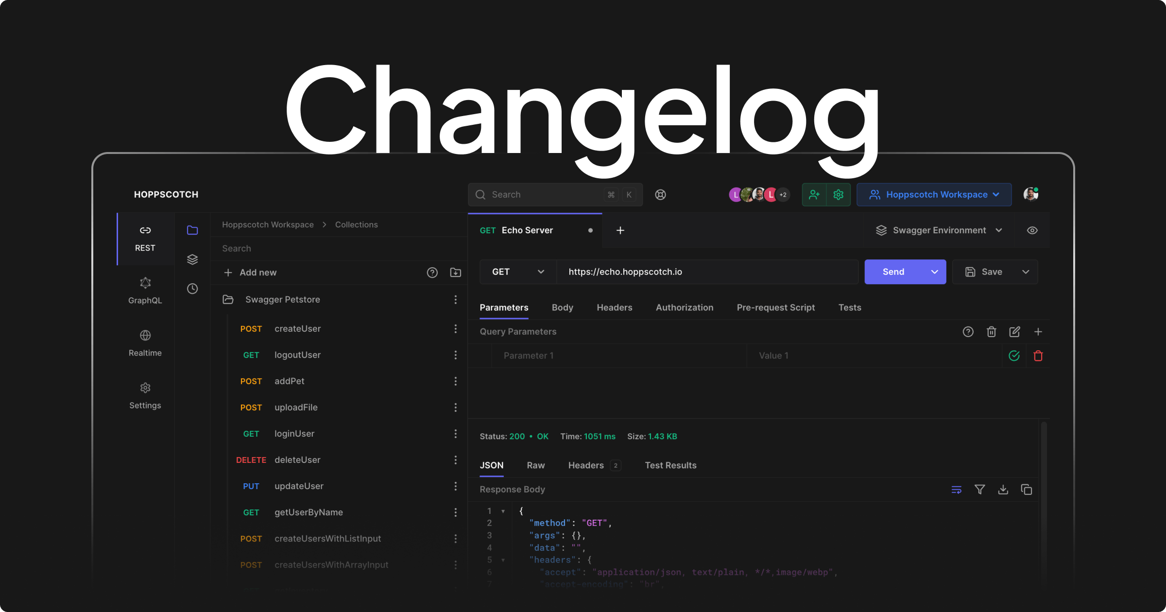 Changelog • Hoppscotch