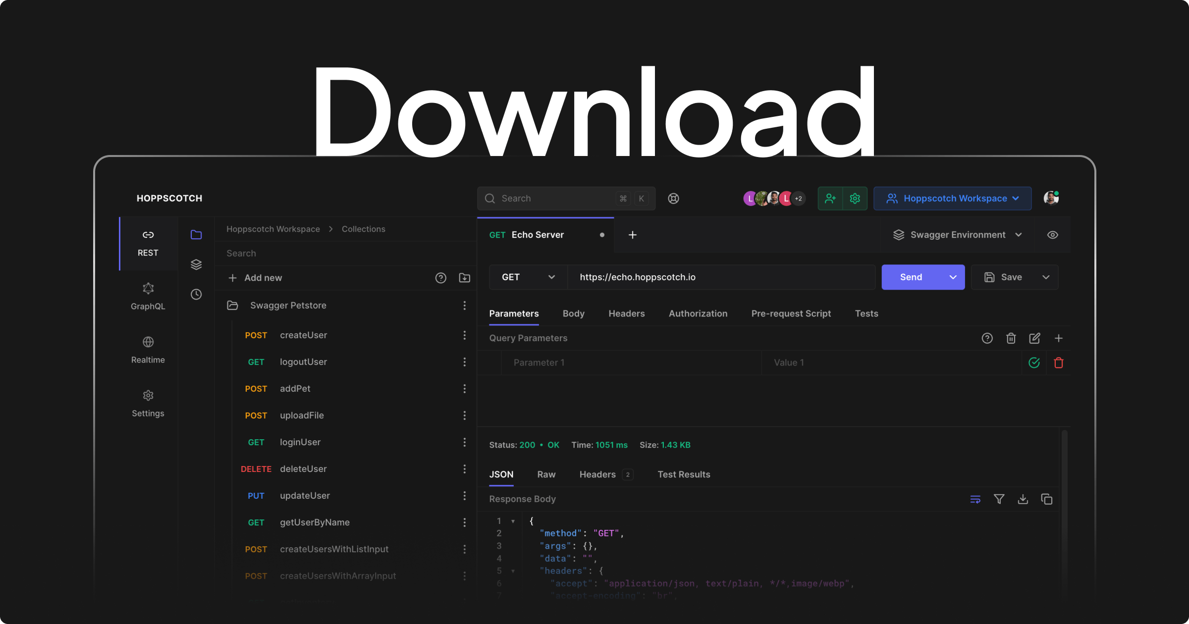 Download • Hoppscotch