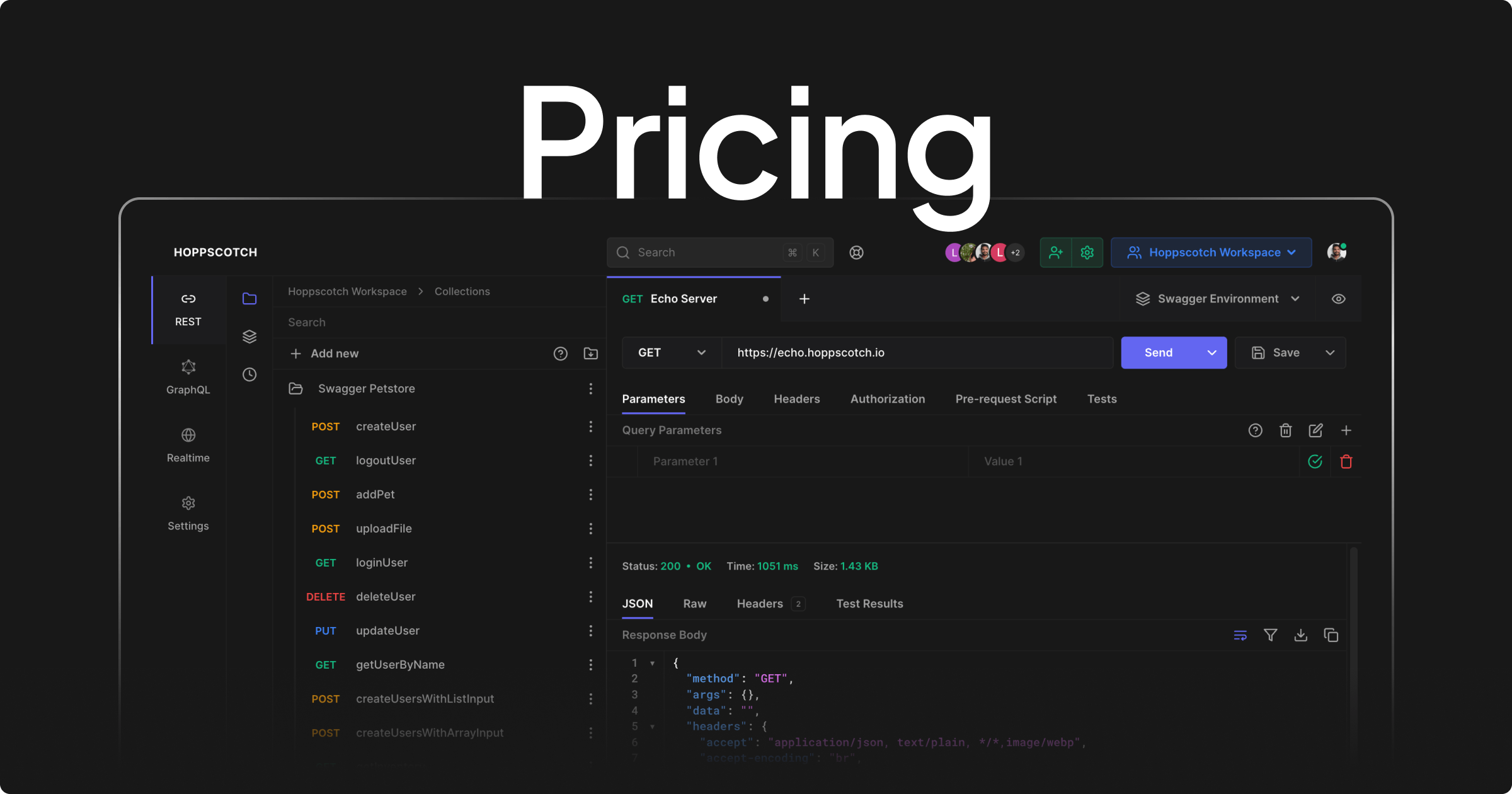 Pricing • Hoppscotch